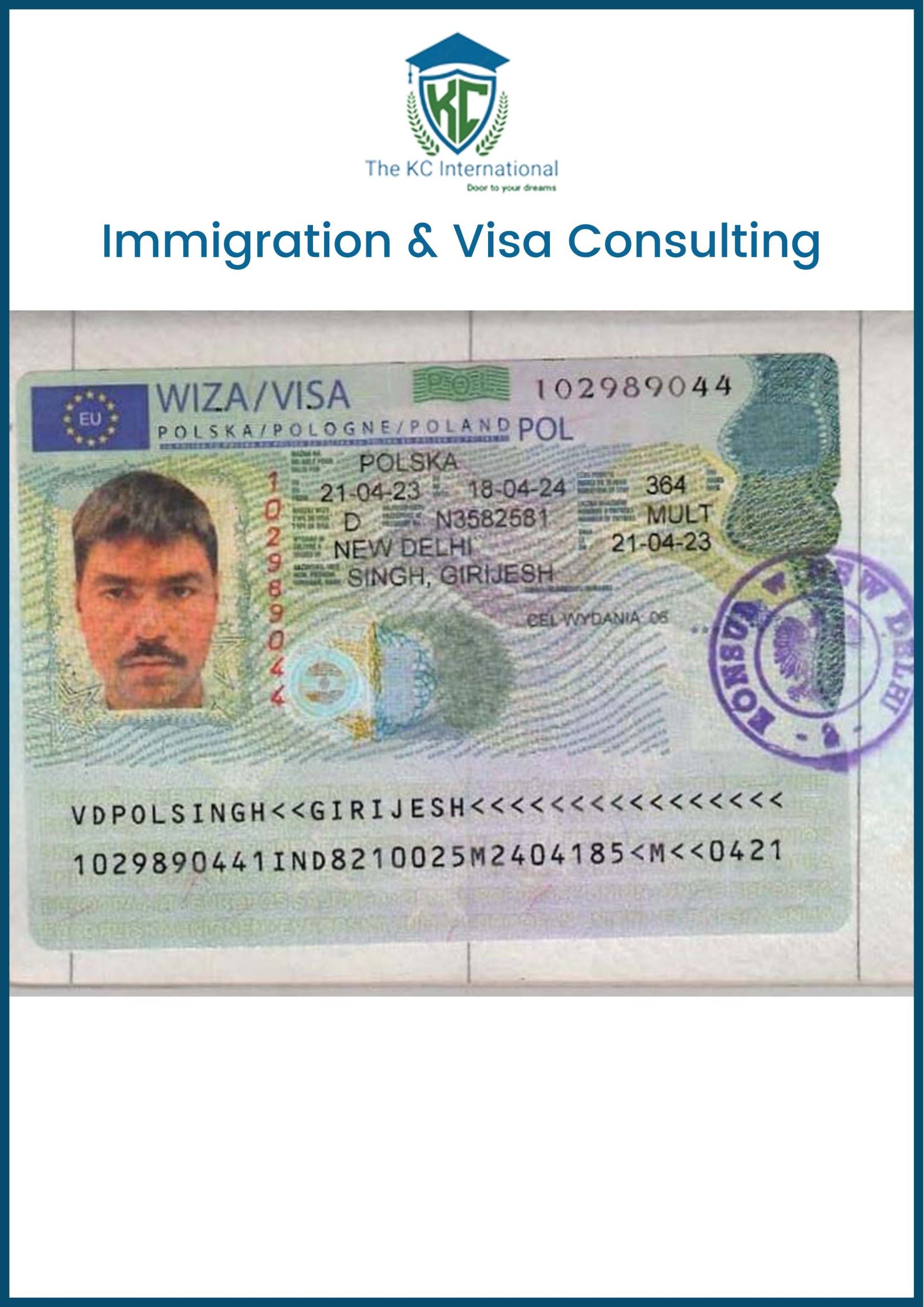 Visa Approval - KC International